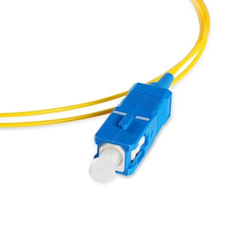 PVC Sheath Applications Single Mode Fiber Pigtails LC FC Adaptor Fiber ...
