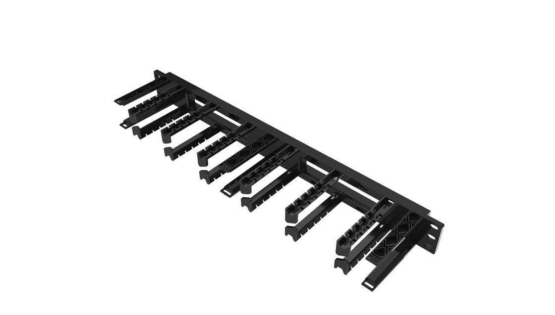 Standard 19'' Rack Cable Organizer Cable Management 110mm Depth Modular ...
