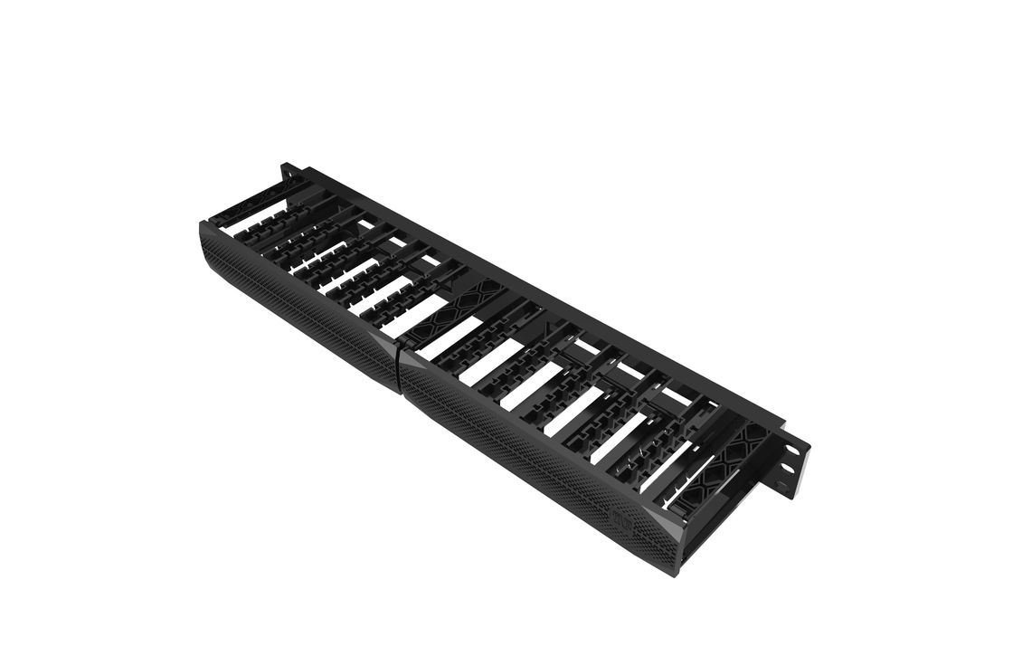 Standard 19'' Rack Cable Organizer Cable Management 110mm Depth Modular ...