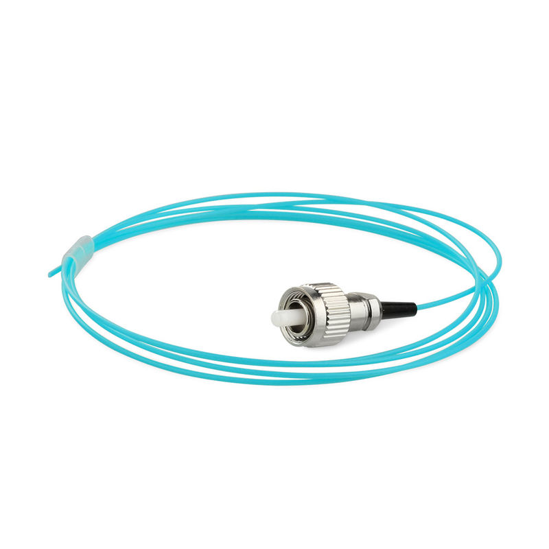 PVC Fiber Optic Pigtail Multimode OM3 FC Pigtail Simplex/Duplex